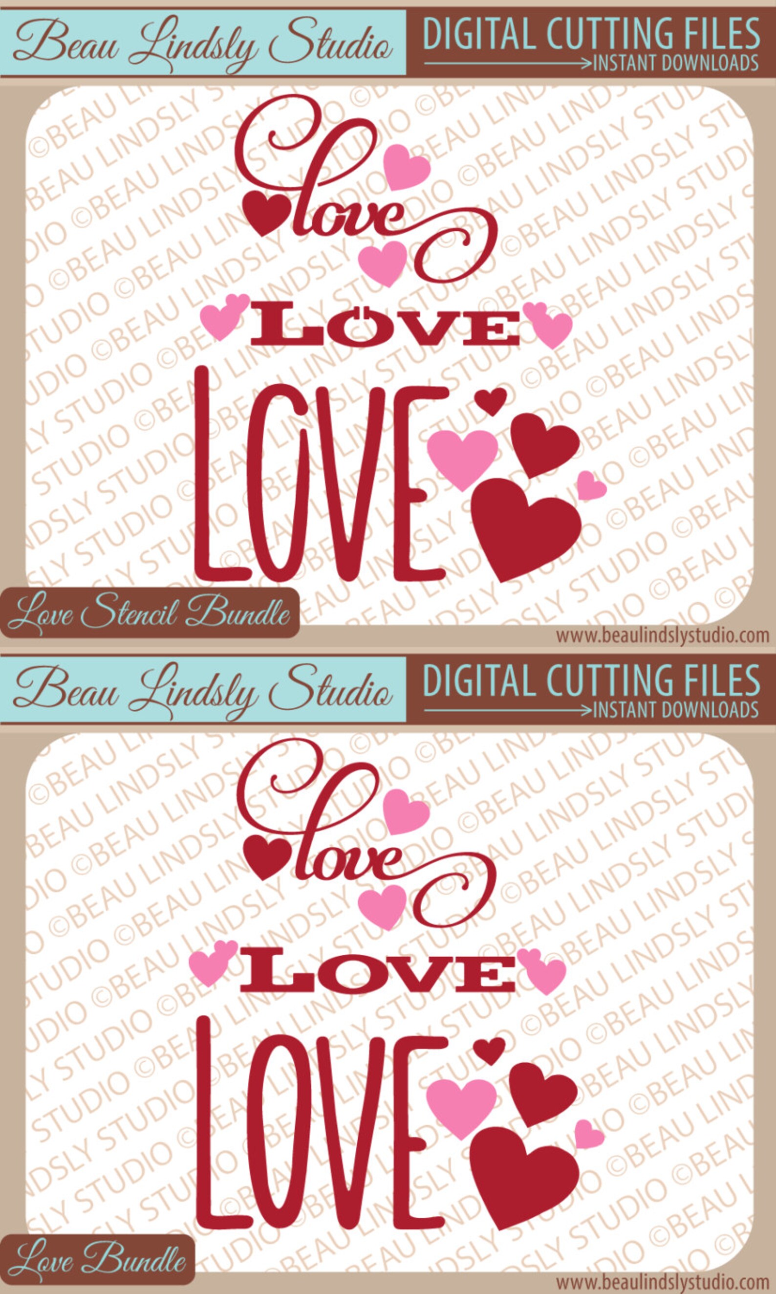 Love SVG Cutting File Love Clip Art SVG File For Silhouette | Etsy