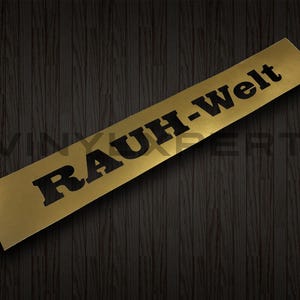 RAUH Welt Porsche Sticker RWB Rauh-welt Decal - Etsy