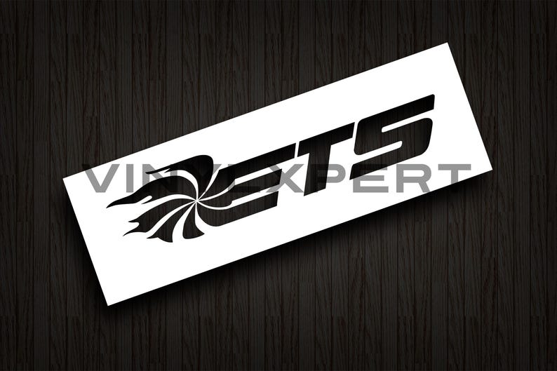 ETS Stencil Vinyl Decal - Etsy