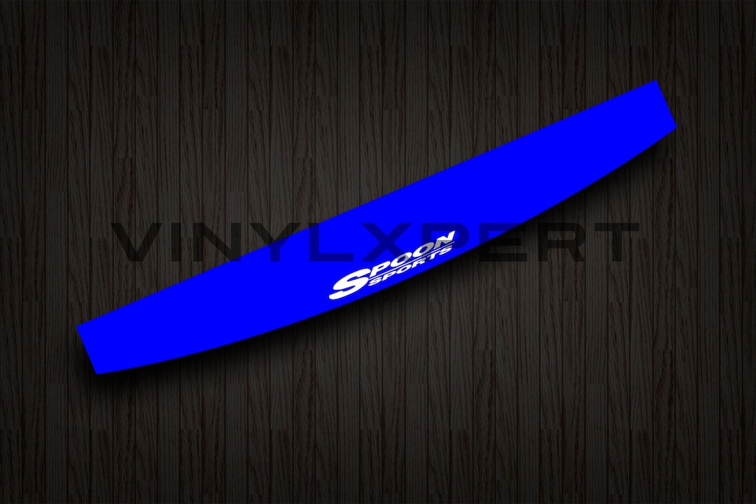 Spoon Windshield Banner Vinyl Decal Oil Racing Track Jdm Japan Honda ...