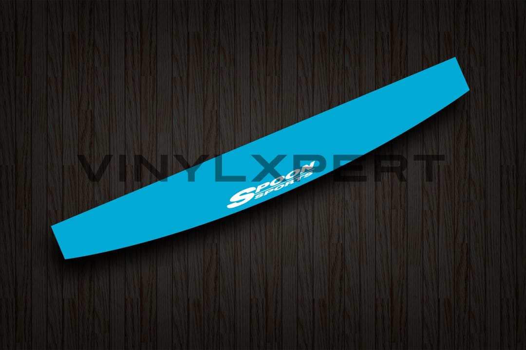Spoon Windshield Banner Vinyl Decal Oil Racing Track Jdm Japan Honda ...