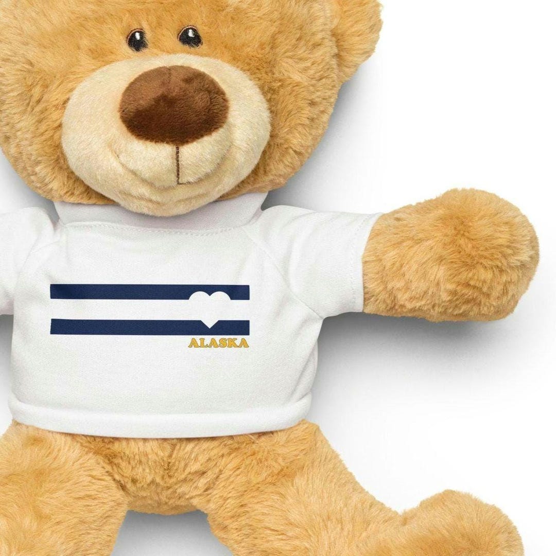 Alaska Teddy Bear - Alaska Stuffed Animals - Alaska Bear - Alaska Gifts ...