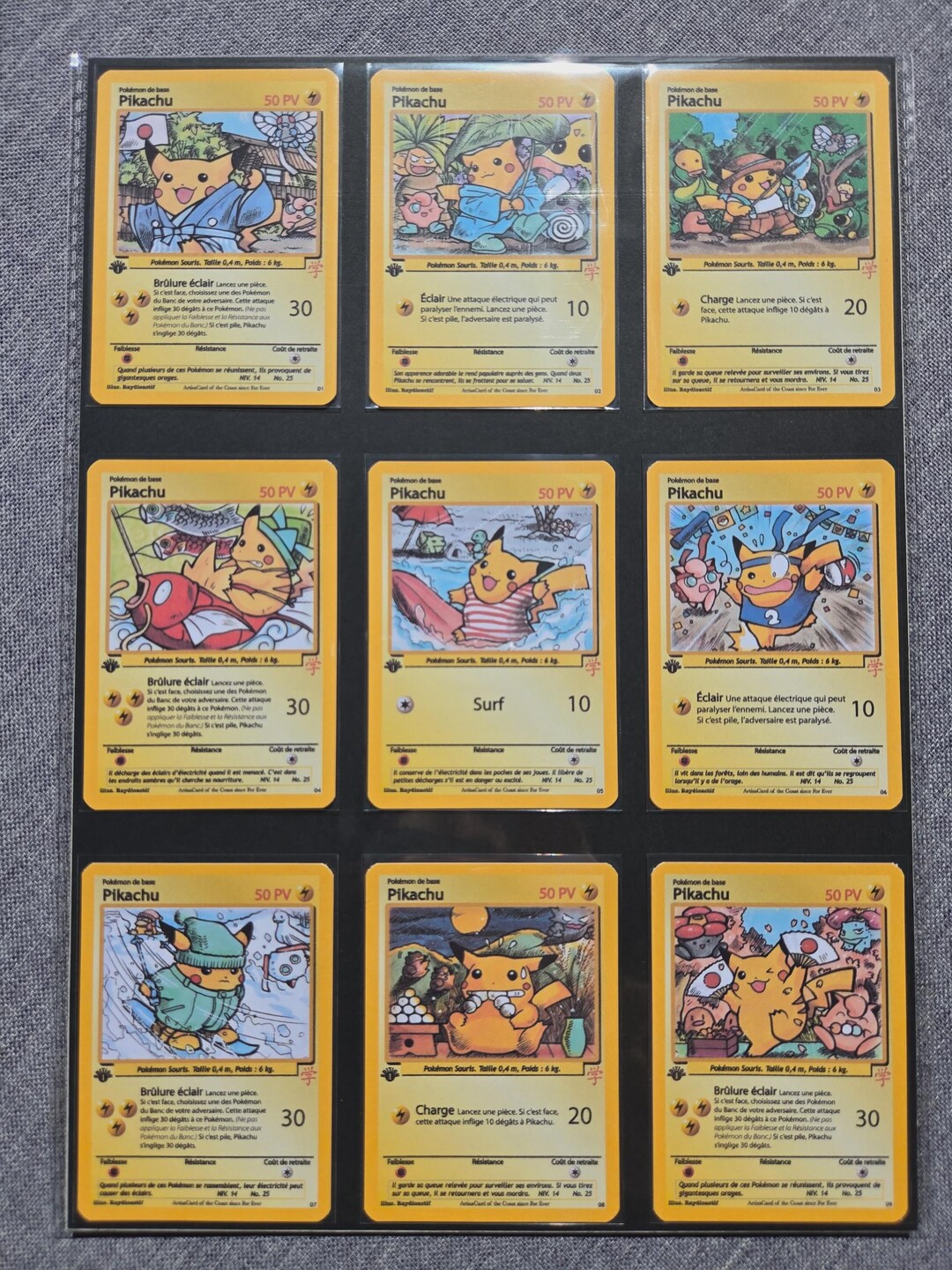 Pikachu Pokémon Cards - Japanese Set Wizards Style - Etsy
