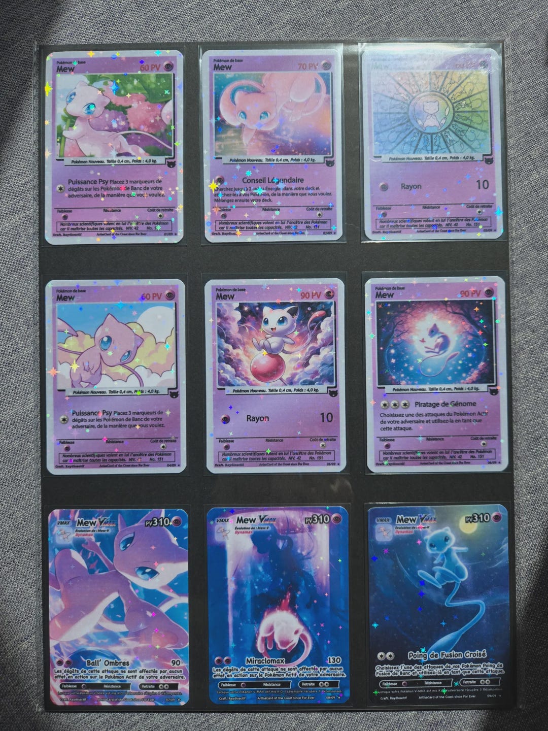 Mew Set Pokémon Cards - Etsy