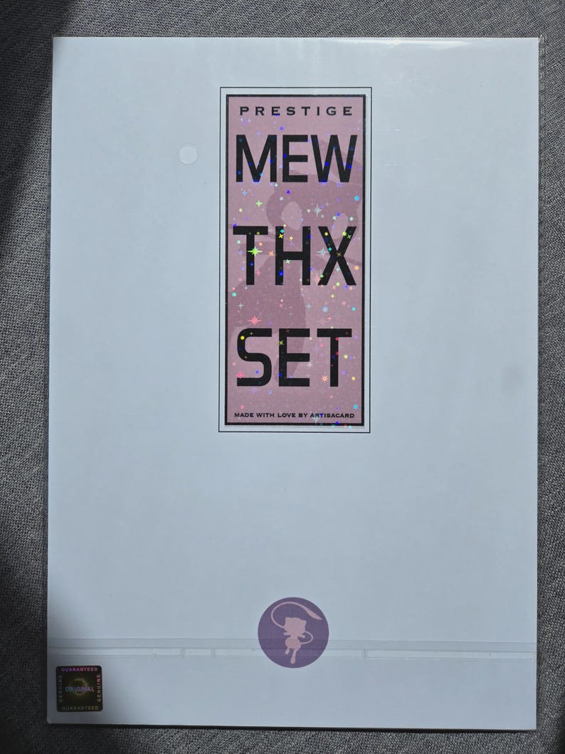 Mew Set Pokémon Cards - Etsy