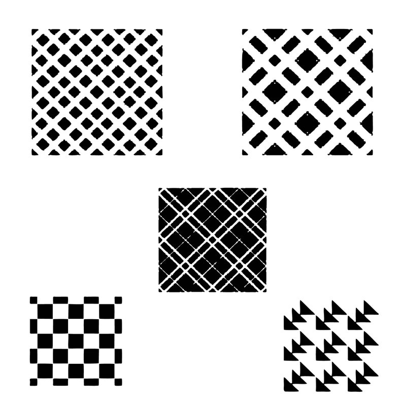 Checkered Bundle Svg Bundle Clipart Cricut Checkered Bundle Pattern ...