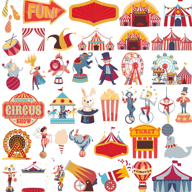 Carnival Clipart - Etsy