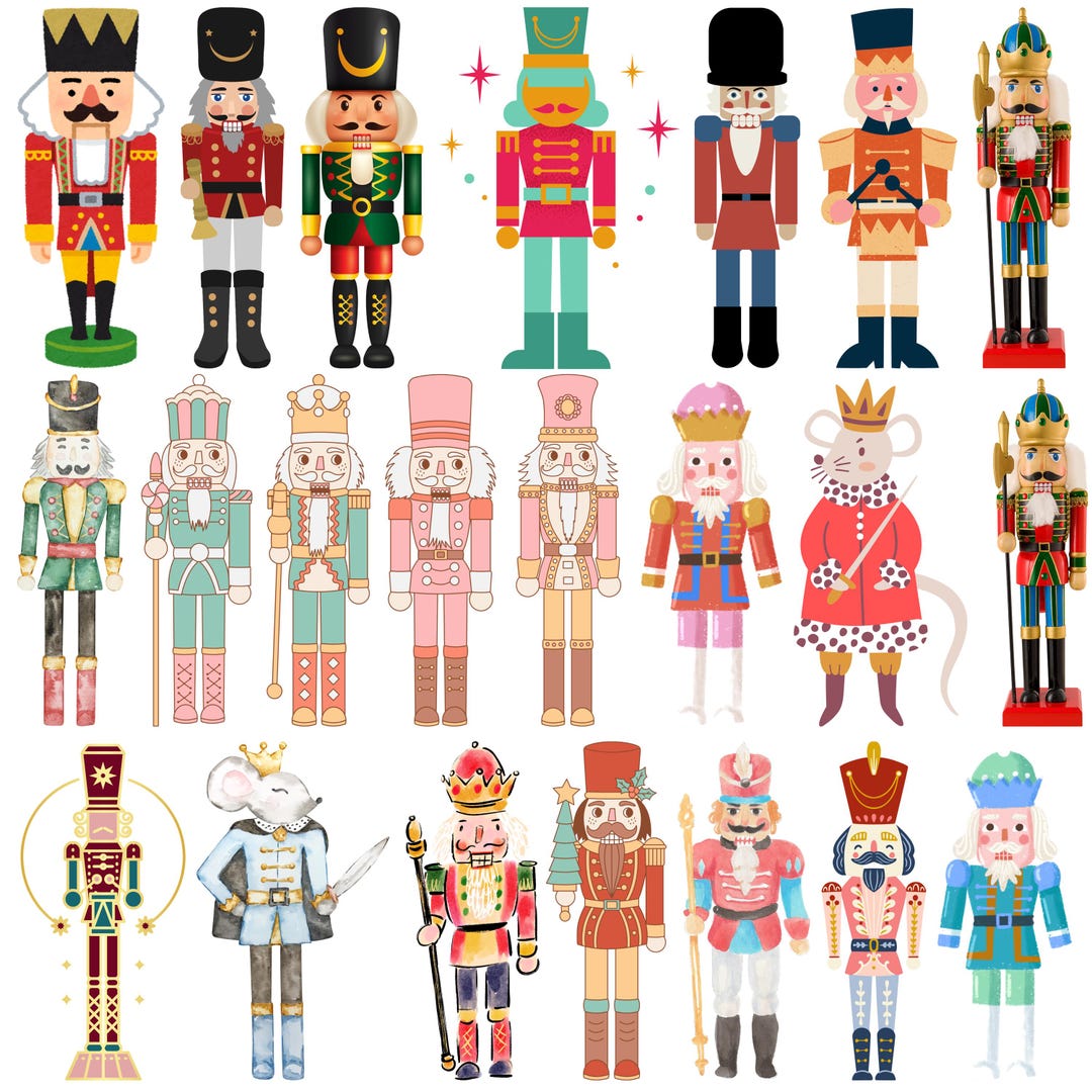 Nutcracker Svg Bundle, Nutcrackers Silhouette, Nutcracker Cut Files for ...