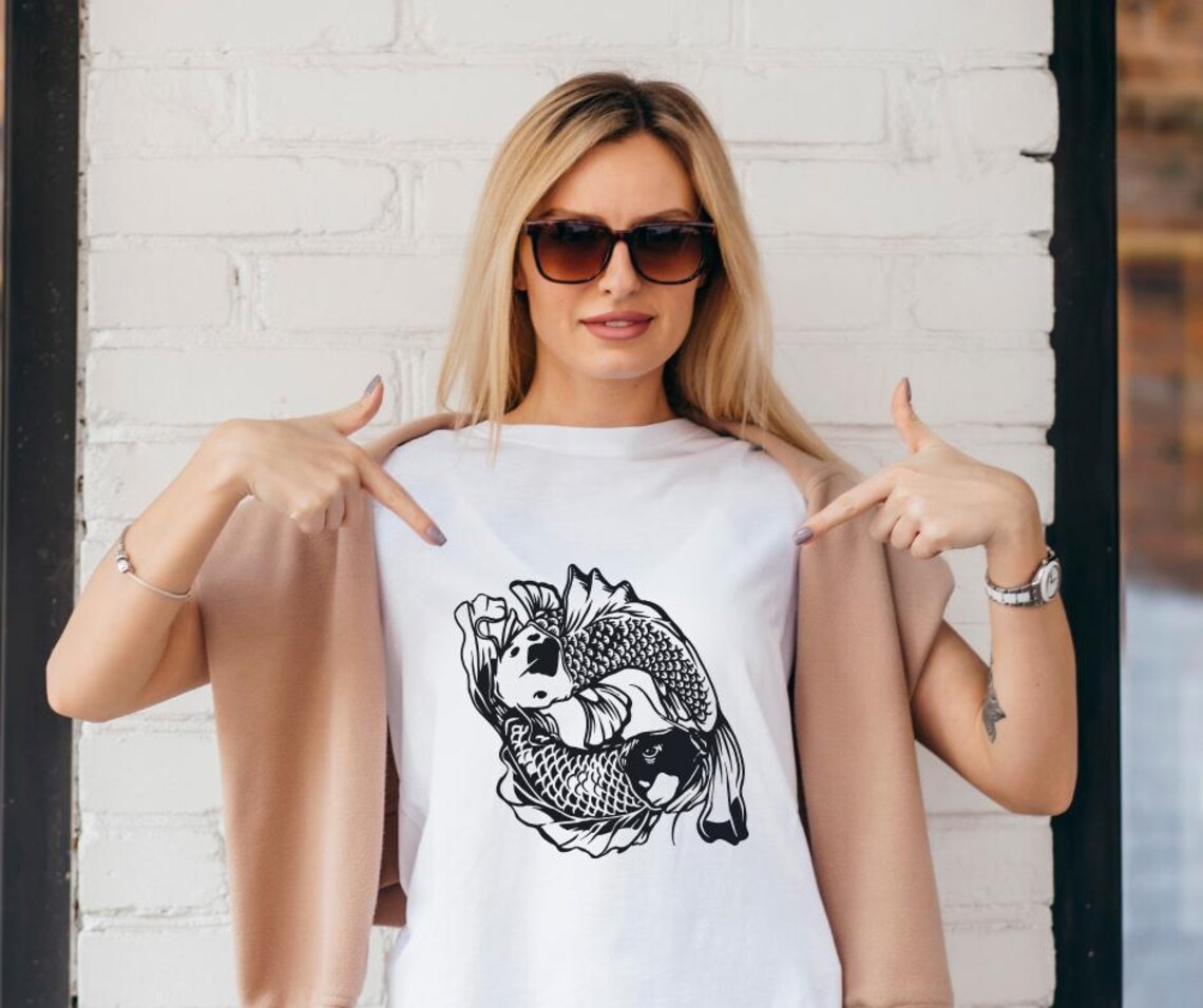 Yin and Yang SVG Files | Yin-yang Cut Files | Yin and Yang Vector Files ...