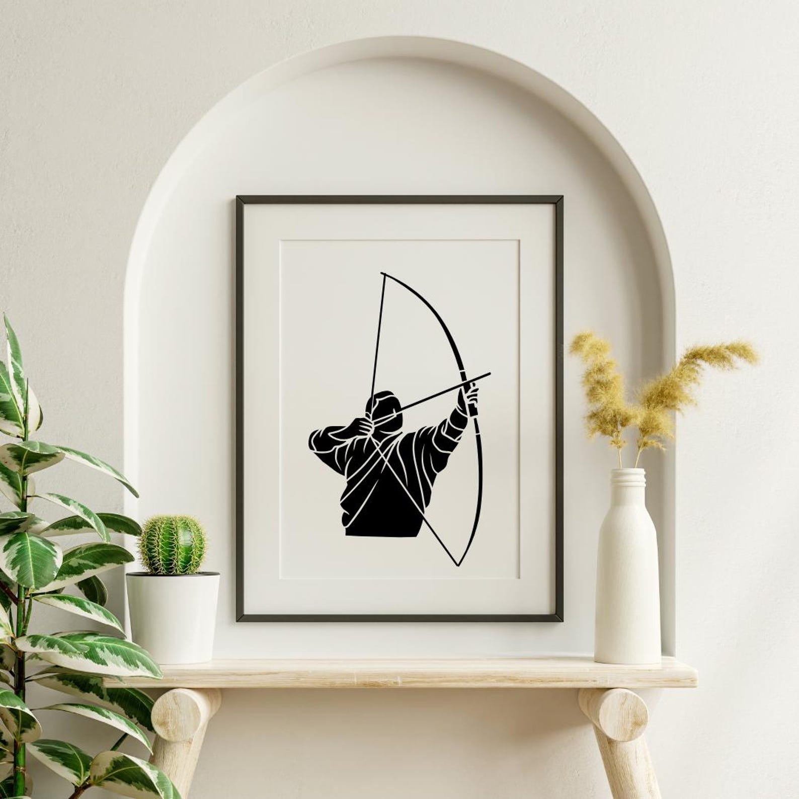 ARCHERY SVG BUNDLE, Archery Clipart, Archery Vector, Bow and Arrow Svg ...