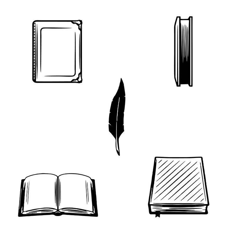 Librarian Svg Bundle, Librarian Clipart for Cricut, Librarian Icon ...