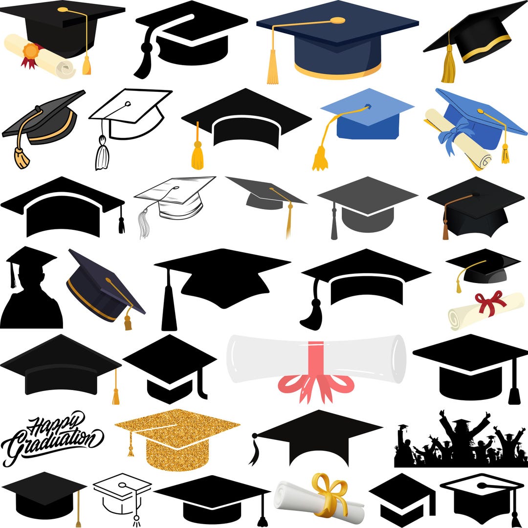 Graduation Cap Svg, Class of 2024, Graduation Clipart, Graduation Cap ...