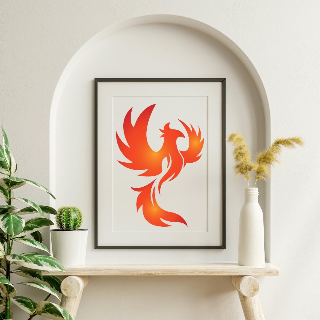 Phoenix SVG Bundle, Phoenix Clipart ,phoenix SVG Cut Files for Cricut ...