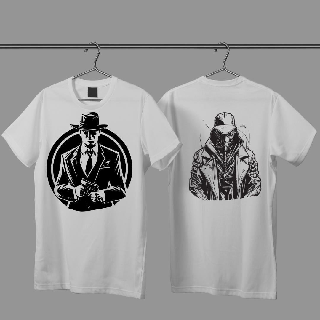 Gangster SVG Bundle, Gangster Vector, Gangster Cut Files, Gangster Hat ...