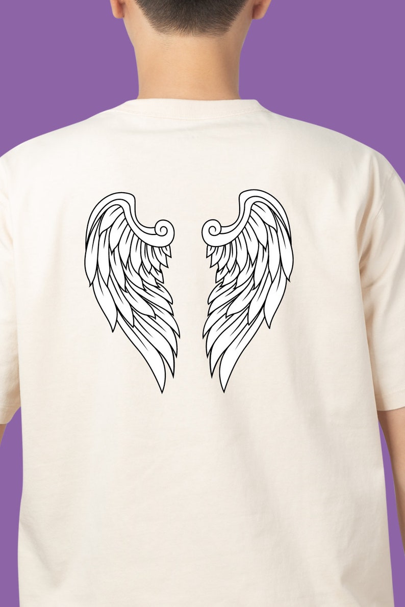 Angel Wings Svg Bundle, Wings Cut File for Cricut, Angel Wings Clip Art ...