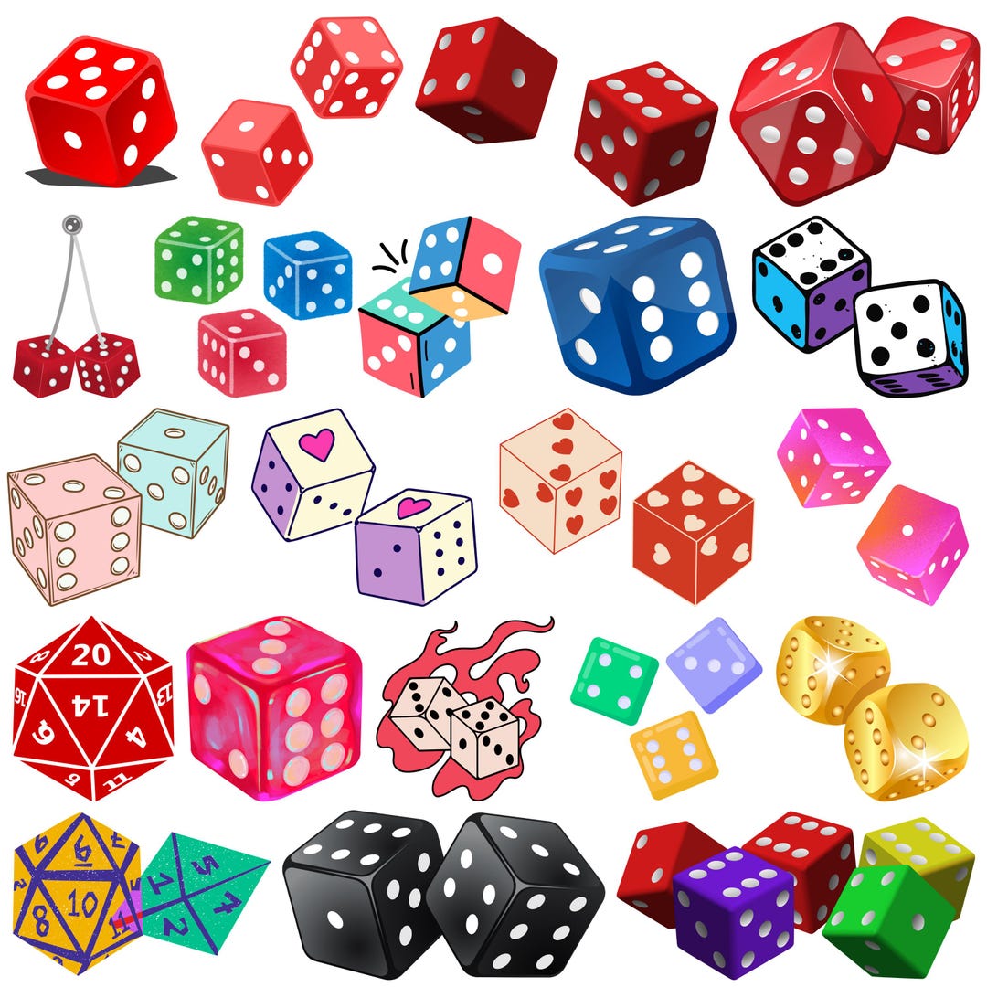 Dice SVG Bundle, Dice SVG Cut Files for Cricut, Two Dice Svg, Casino ...