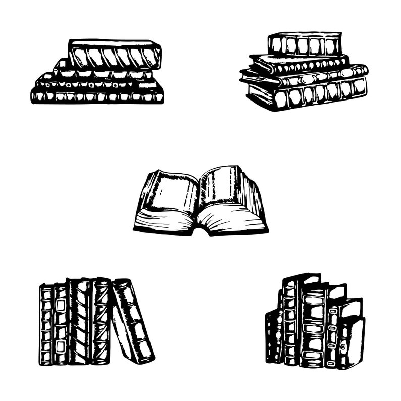 Librarian Svg Bundle, Librarian Clipart for Cricut, Librarian Icon ...