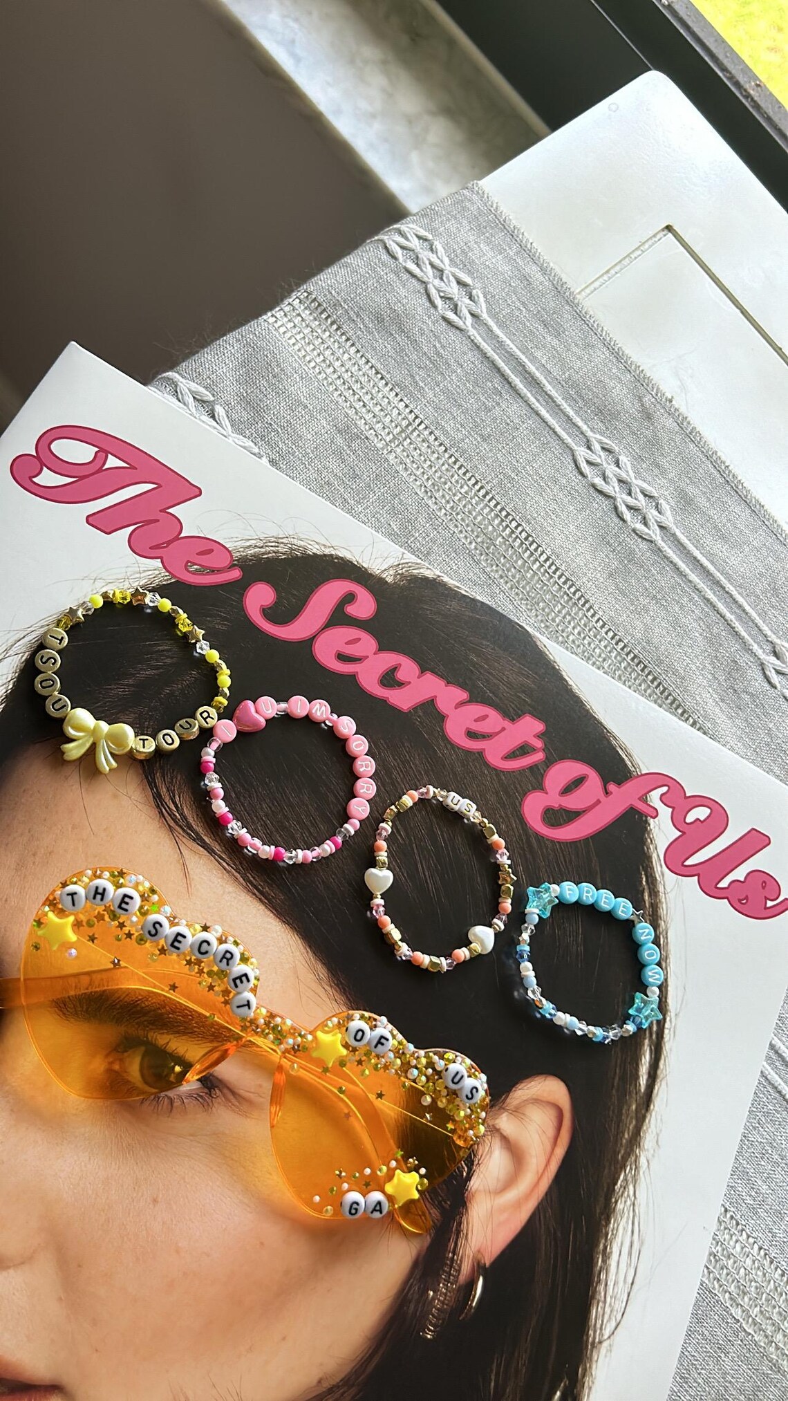 Custom Gracie Abrams the Secret of Us Beaded Bracelets - Etsy