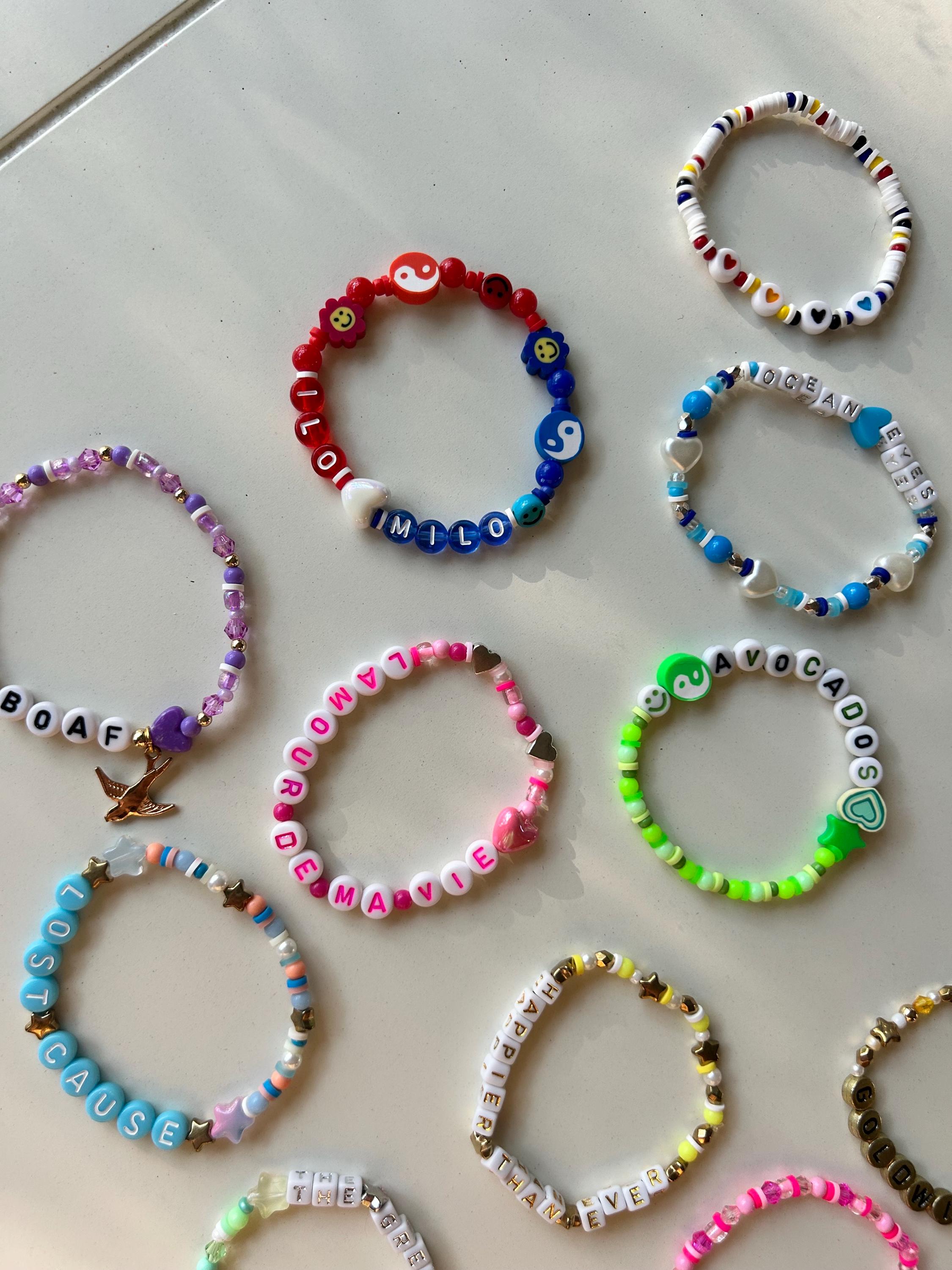 Custom Billie Eilish Hit Me Hard and Soft Tour Beaded Bracelets - Etsy