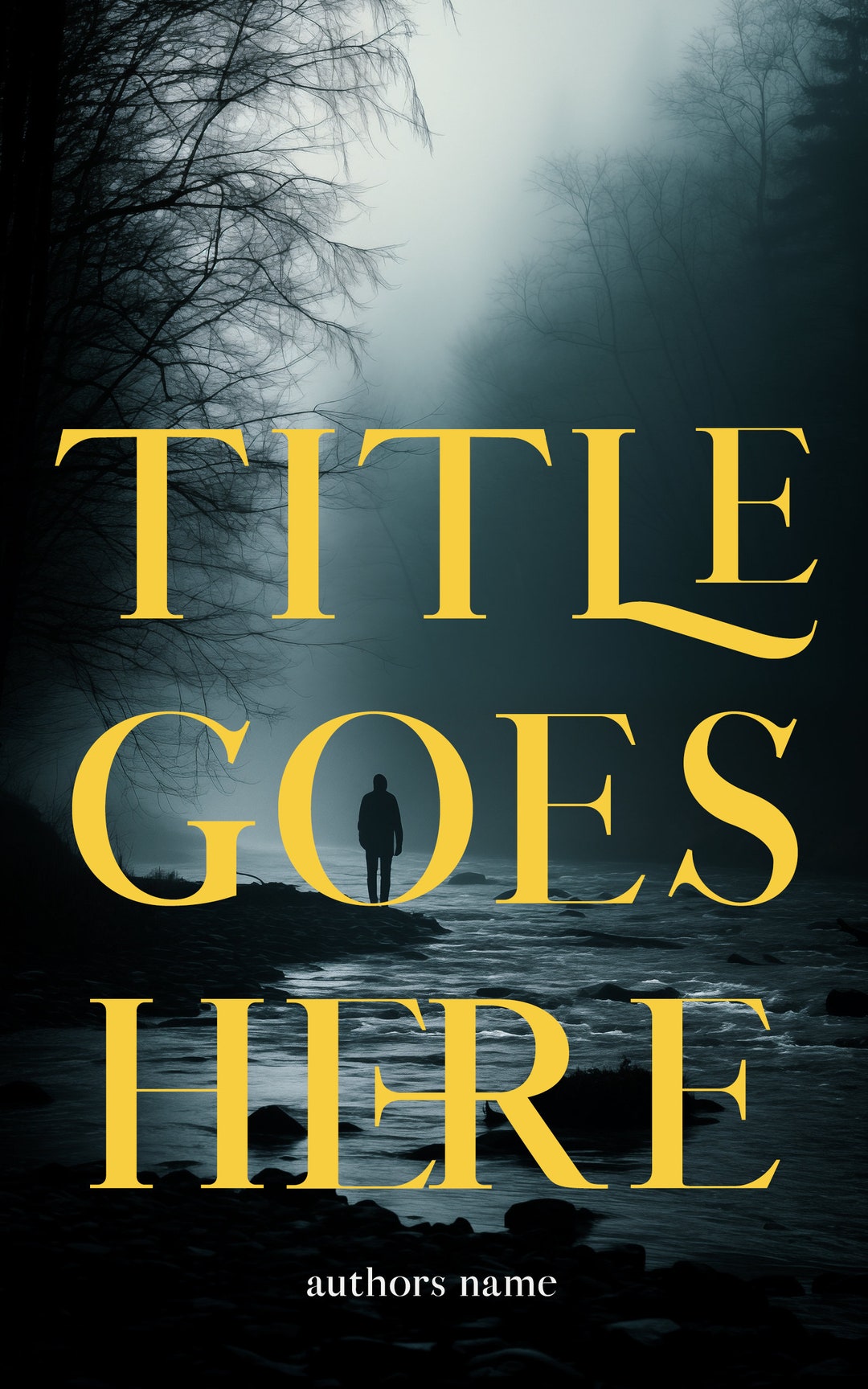 Pre-made Crime E-book Cover, Free Commercial Use Indie Author, Thriller ...