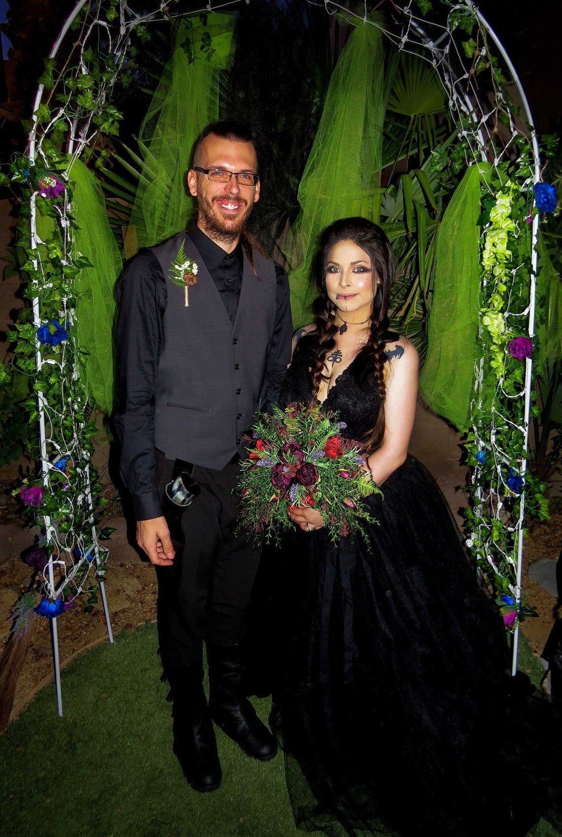 Black Wedding Dresswedding Gown Custom Made Wedding Dress - Etsy