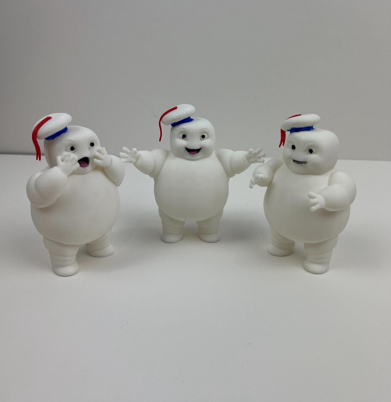 Gho-stbus-ters Mini Stay Puft Marshmallow Man Figure Set - 3-piece ...