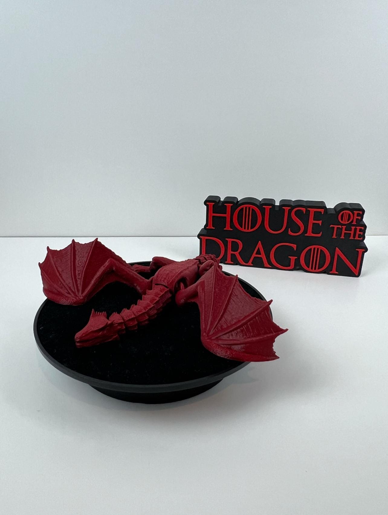 House of the Dragon Dragon Models Syrax, Caraxes, Vhagar, and Meleys ...