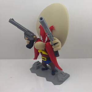 Yosemite Sam Vinyl Figure – Cartoon Villain Collectible Toy - Etsy
