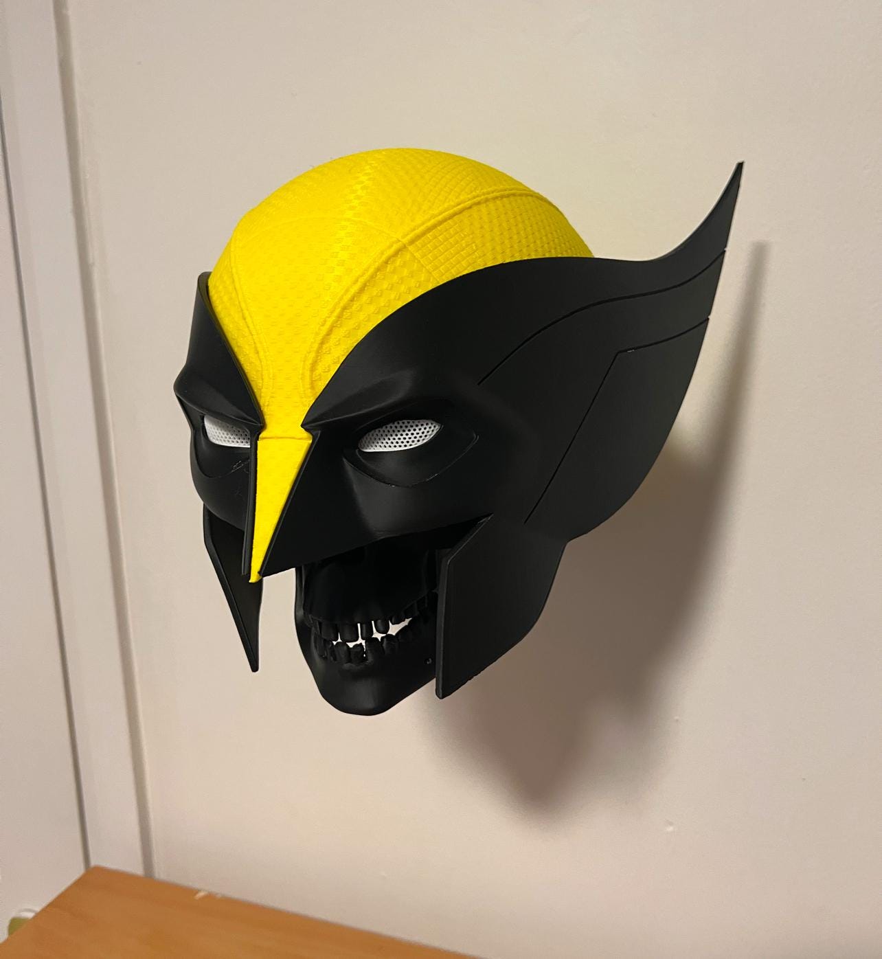 Wall-mounted Skull Helmet Display Stand – Perfect for Motorcycle and ...