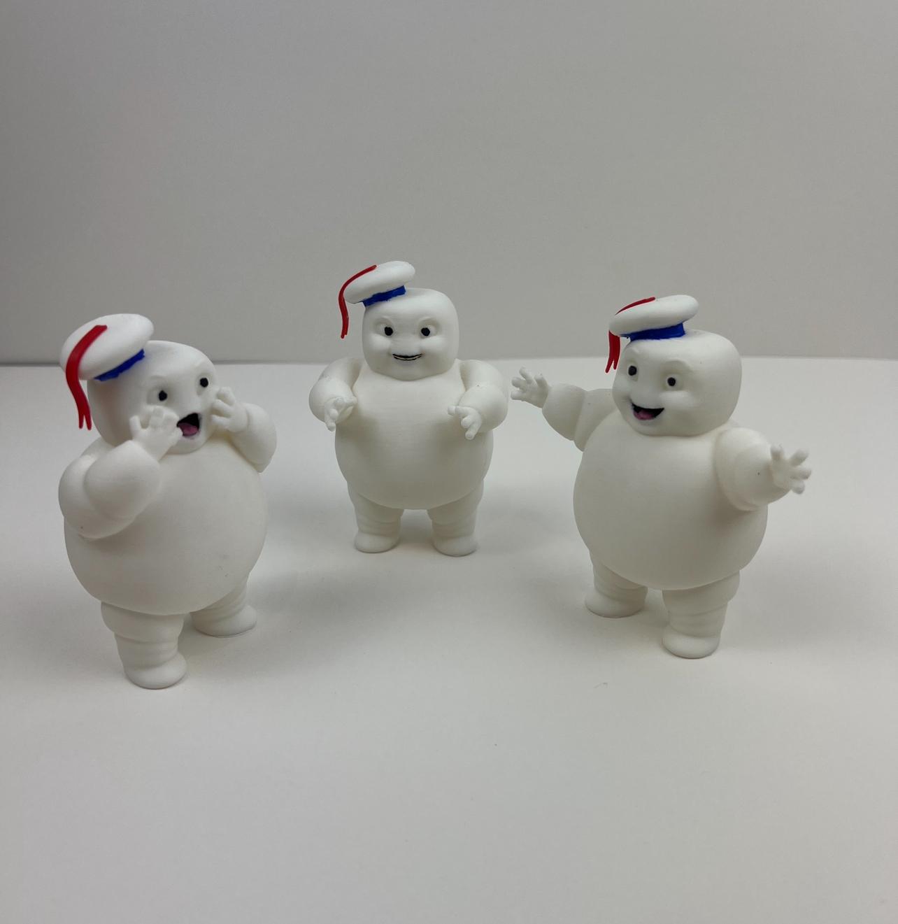 Gho-stbus-ters Mini Stay Puft Marshmallow Man Figure Set - 3-piece ...