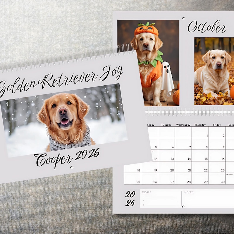 Custom Calendar 2026 - Etsy