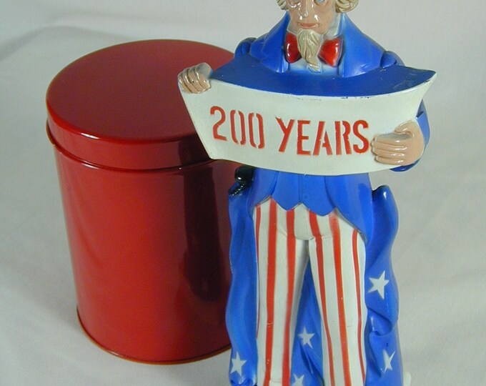 1975 Uncle Sam Bank Bi Centenial Patriotic - Etsy