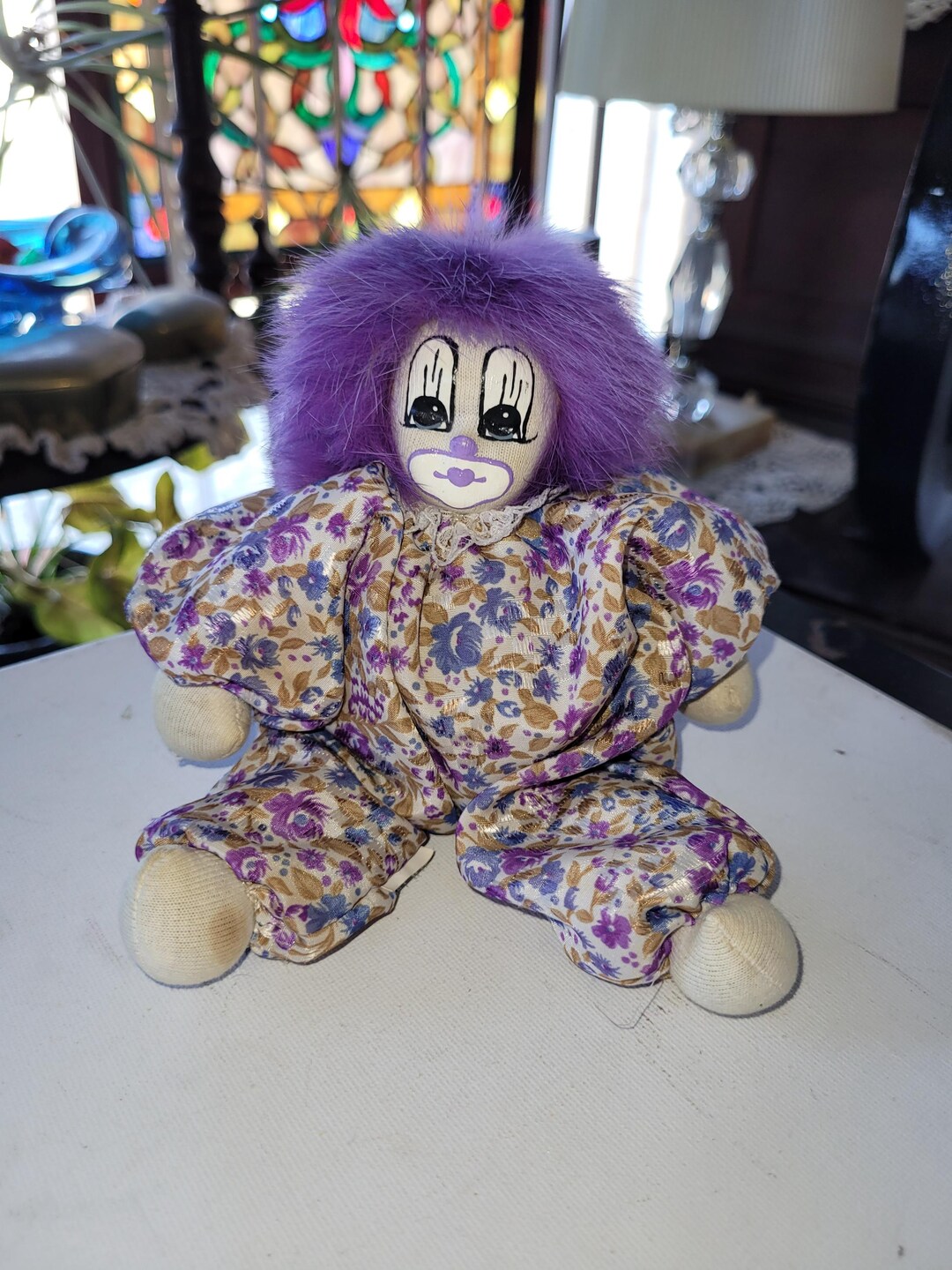 Q-TEE Clown (small). Sand Filled Collector Clown. 1987 - Etsy