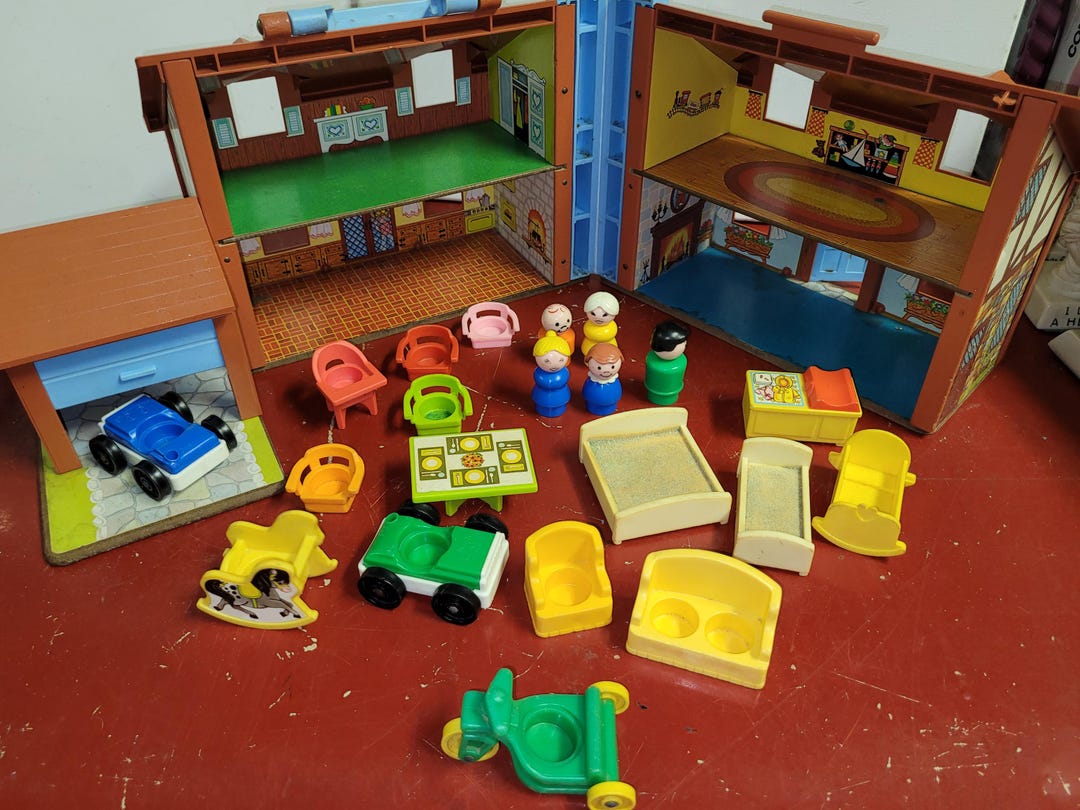 Fisher Price Little People Play House Vintage 1980's 952 - Etsy