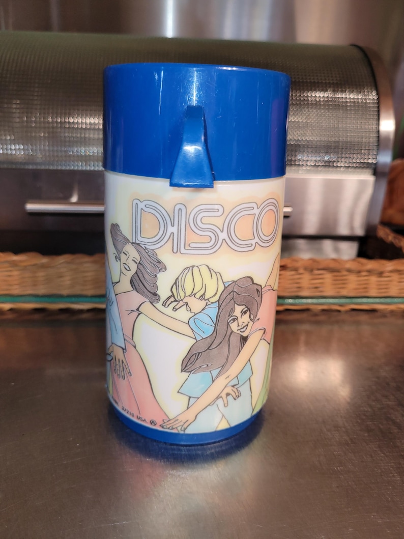 Disco Vintage Aladdin Thermos 1970 - Etsy