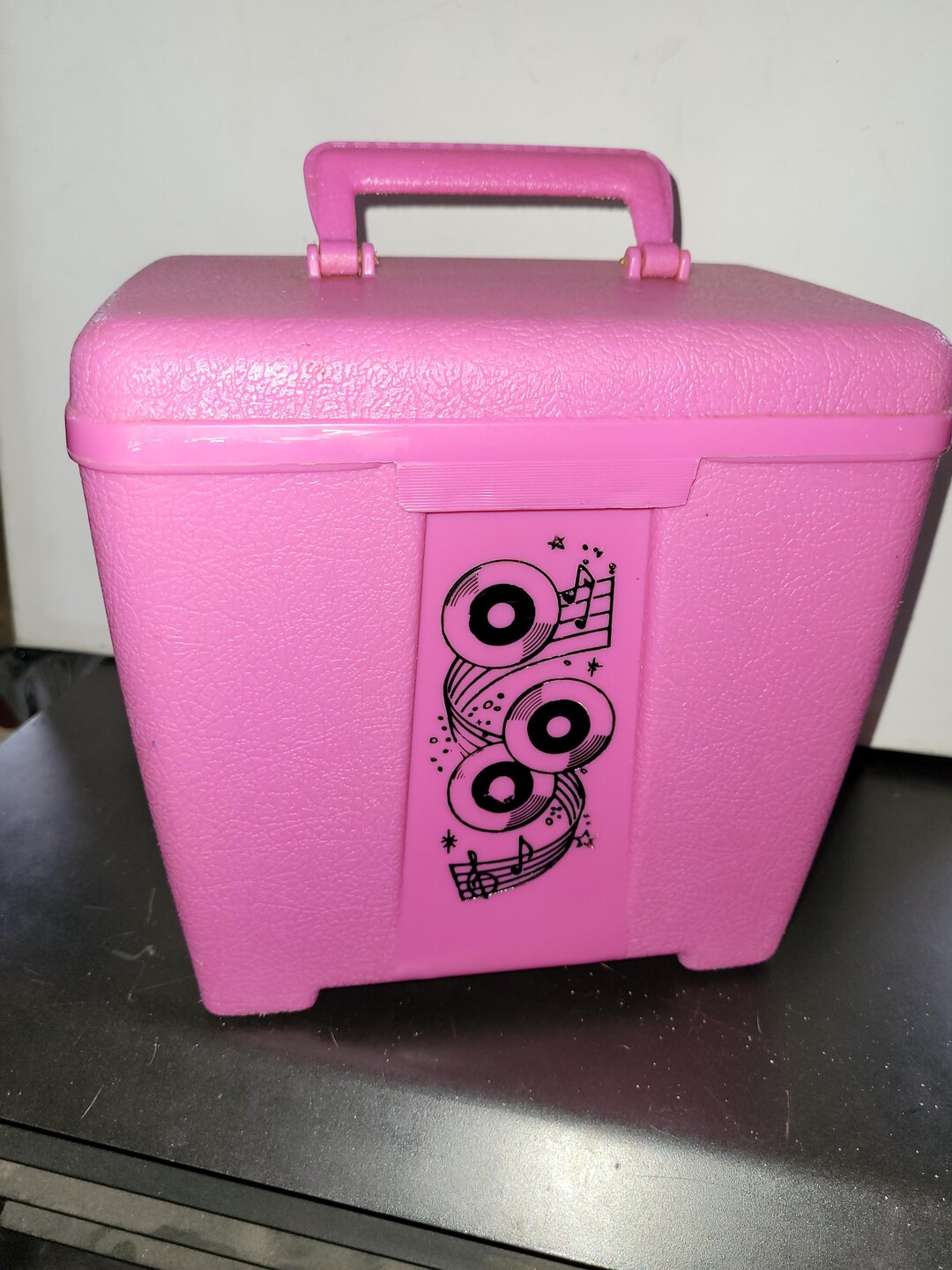 Lustroware 45 (RPM) Record Holder Case With Handle - Etsy