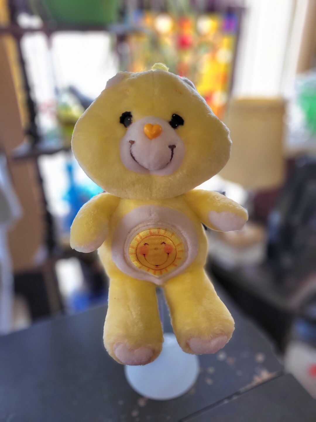 Sunshine Bear Care Bear Stuffed Bear. 1983 Kenner Toys. Vintage. Yellow ...
