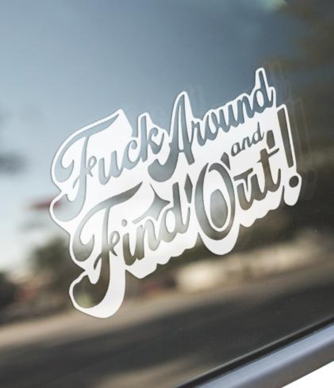 FAFO Decal - Etsy