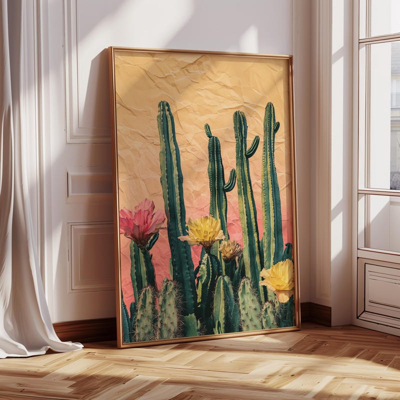 Cactus Poster - Etsy