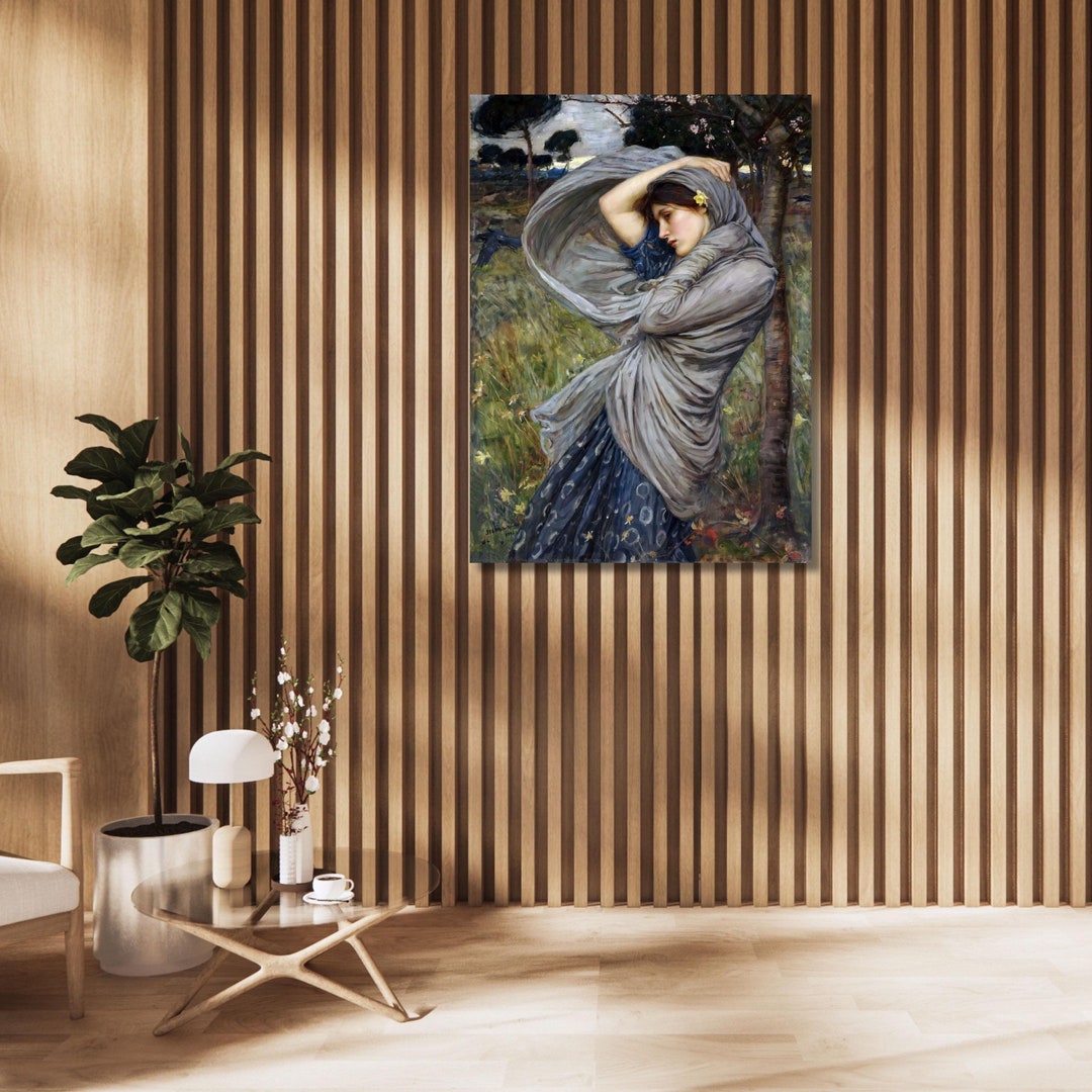 John William Waterhouse Boreas Canvas Wall Art,woman Poster,wall Decor ...