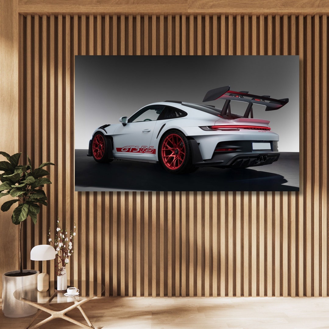 Porsche 911 GT3 RS3 Canvas Wall Art,porsche Poster Print,porsche Wall Art,sport Car Print,home ...
