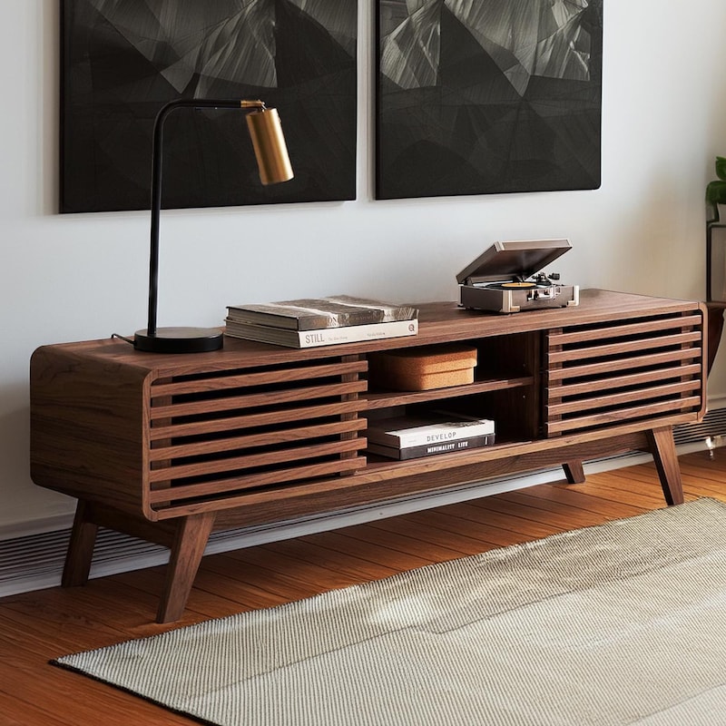 Mid Century Tv Stand - Etsy