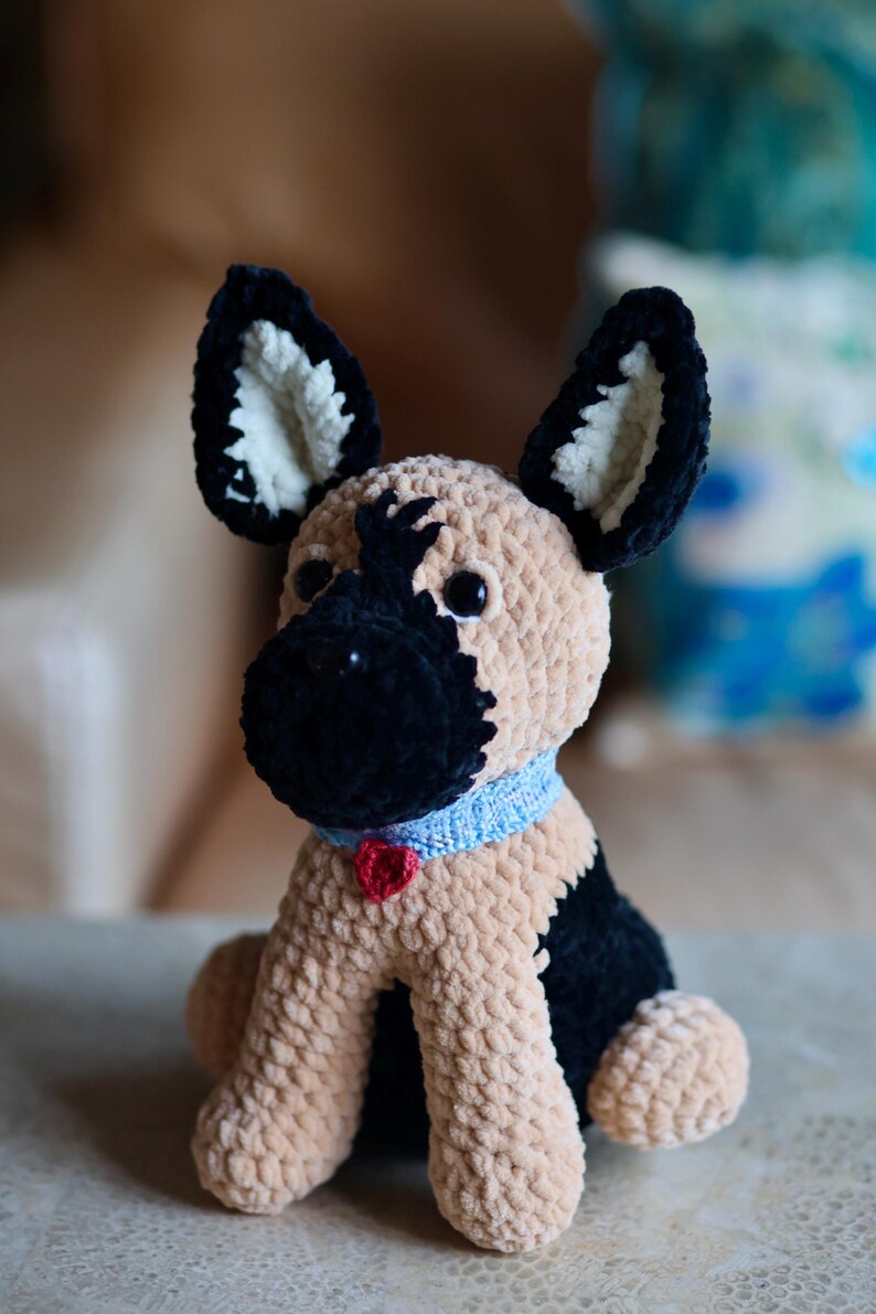 Custom Crochet German Shepherd Plushie! - Handmade Dog Amigurumi ...