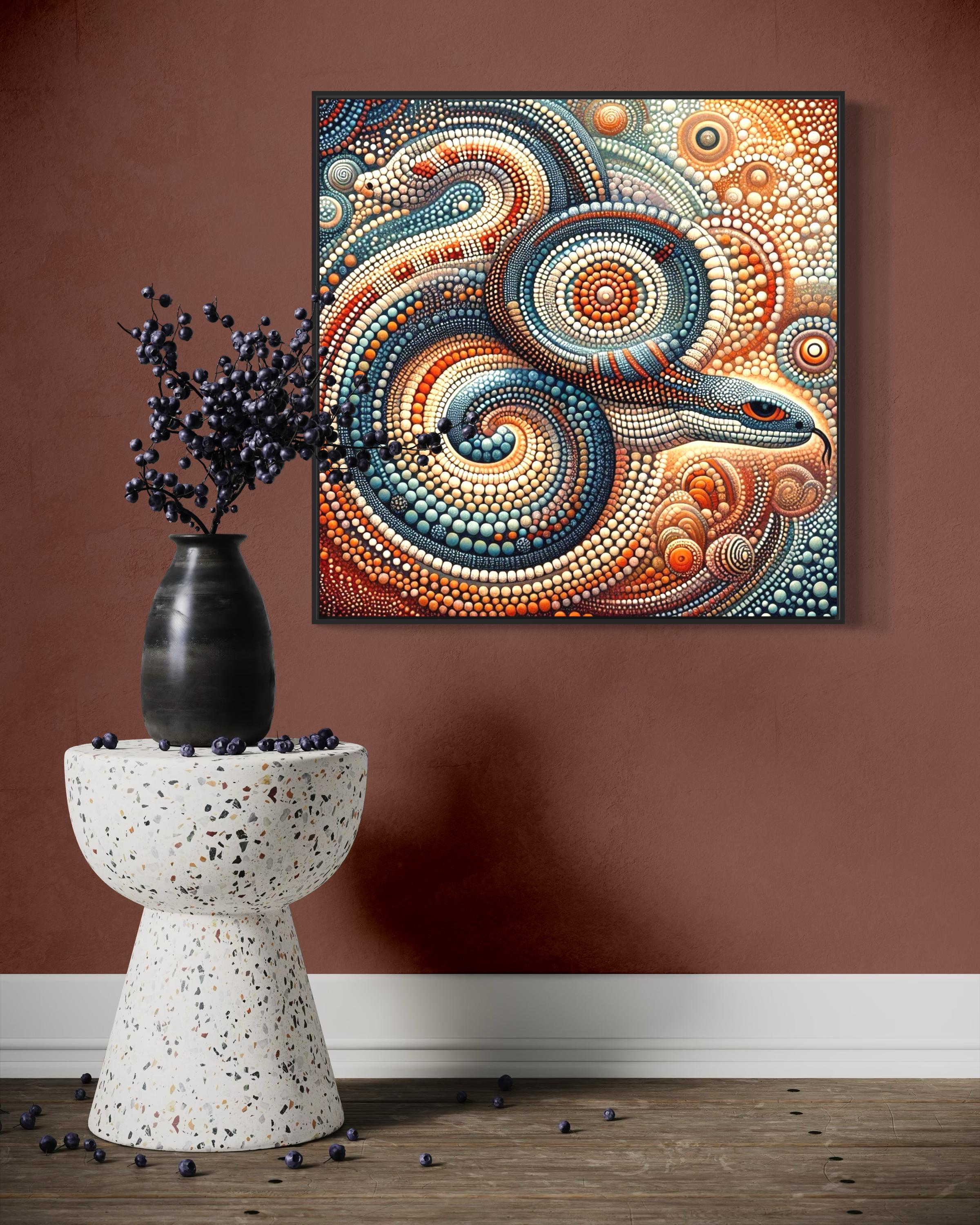 Aboriginal Art Downloadable Print ngalyod - Etsy