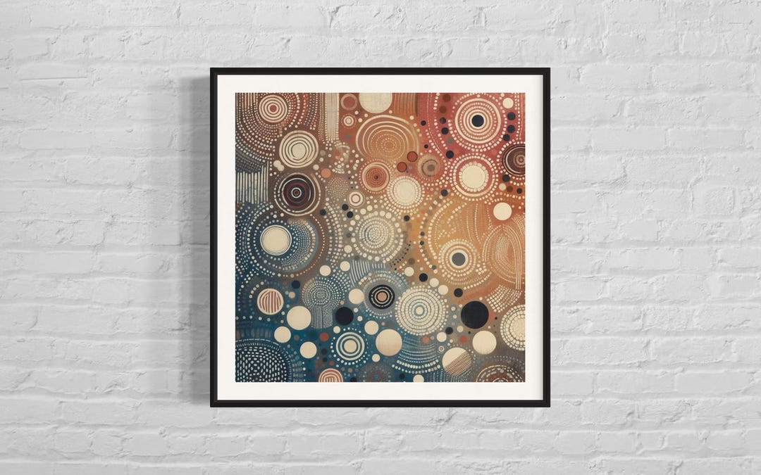 Aboriginal Art Downloadable Print warru Stars - Etsy