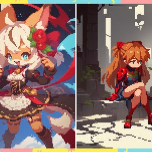 Procreate Brushes: Ultimate Pixel Brush Pack, Perfect for 8bit Art, Pixel Lineart, Foliage ...