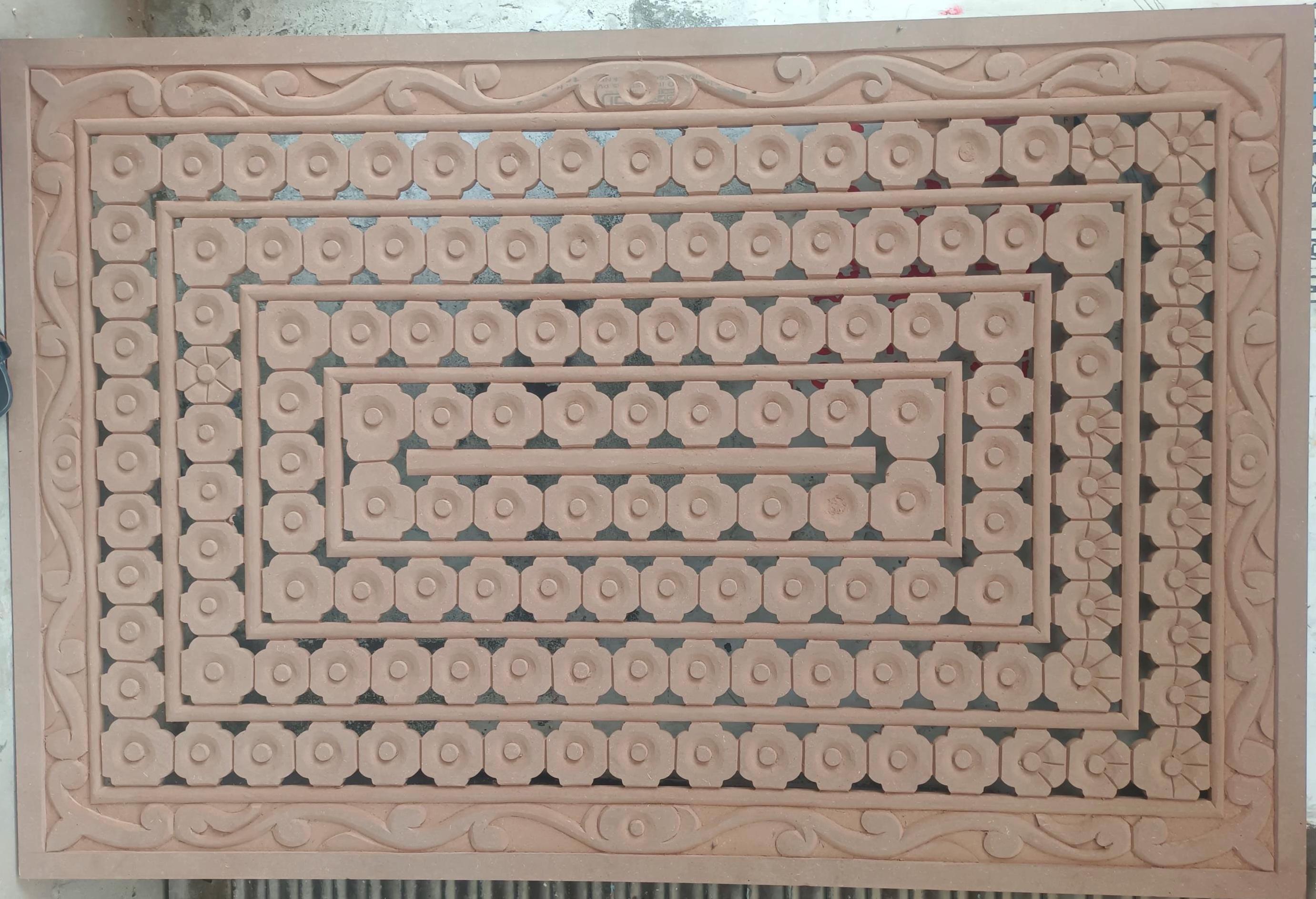 Hand Carved Gold Balinese Mandala Headboard: Boho Wall Decor - Etsy