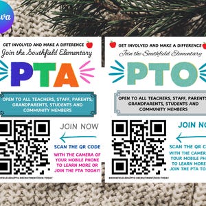 Join the PTO PTA Flyer Template, Editable Canva Design, Parent ...
