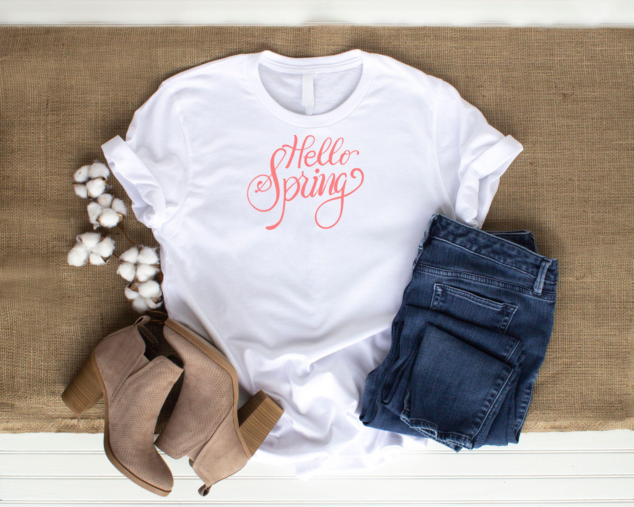 Hello Spring Bundle, Welcome Spring Svg, Flower Svg, Spring is Here Svg ...