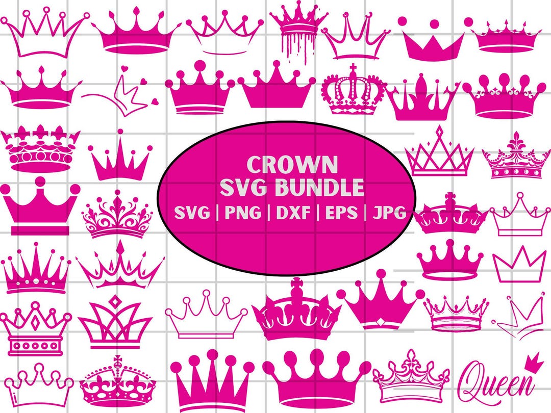 Royal Crown SVG, Princess Tiara SVG, King Crown, Queen Crown, Princess ...